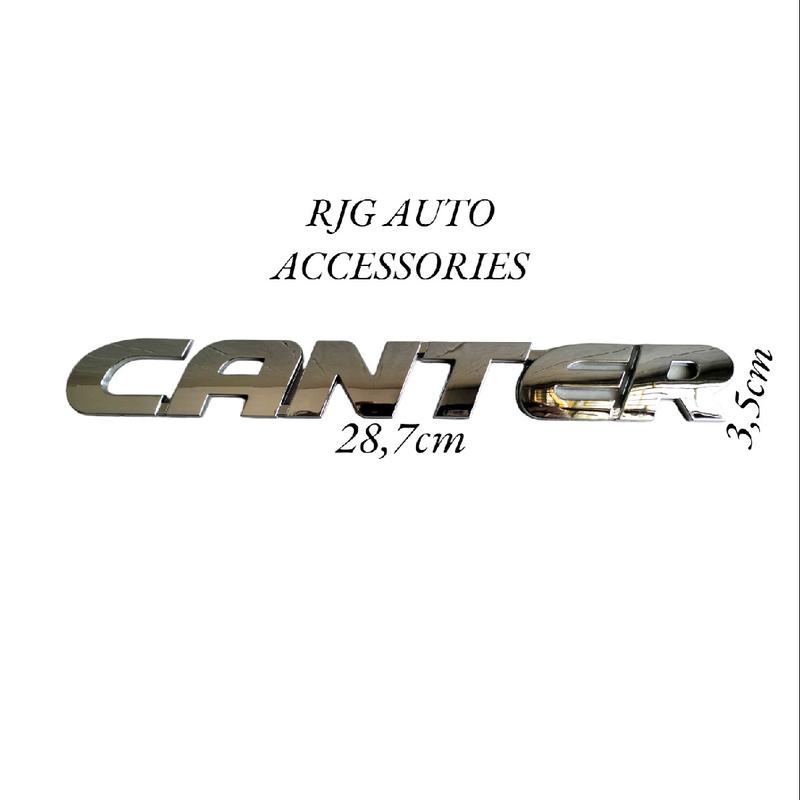 EMBLEM LOGO TULISAN LAMBANG CANTER FUSO BOX TRUK EMBLEM CANTER - Shop ...