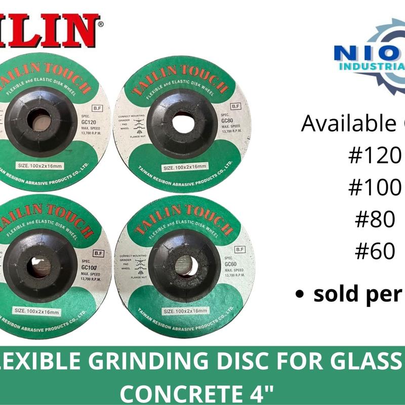 ORIGINAL TAILIN Flexible Grinding Disc for Glass / Concrete 4" - TikTok ...