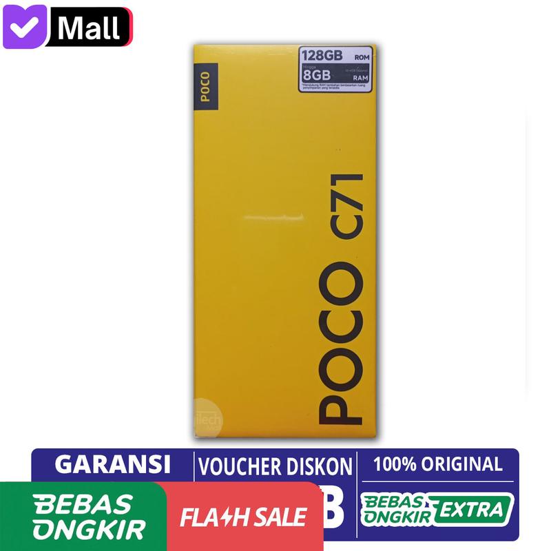 [ Payday Sale ] Xiaomi Poco C71 4/128GB Black Blue Gold Garansi Resmi ...