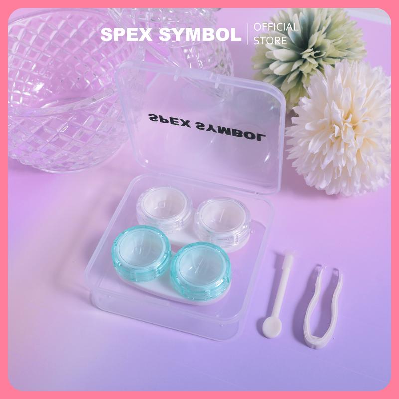 (COD)Accessories Lenscase Soflens 2 in 1 - Spex Symbol Lens Lensa ...
