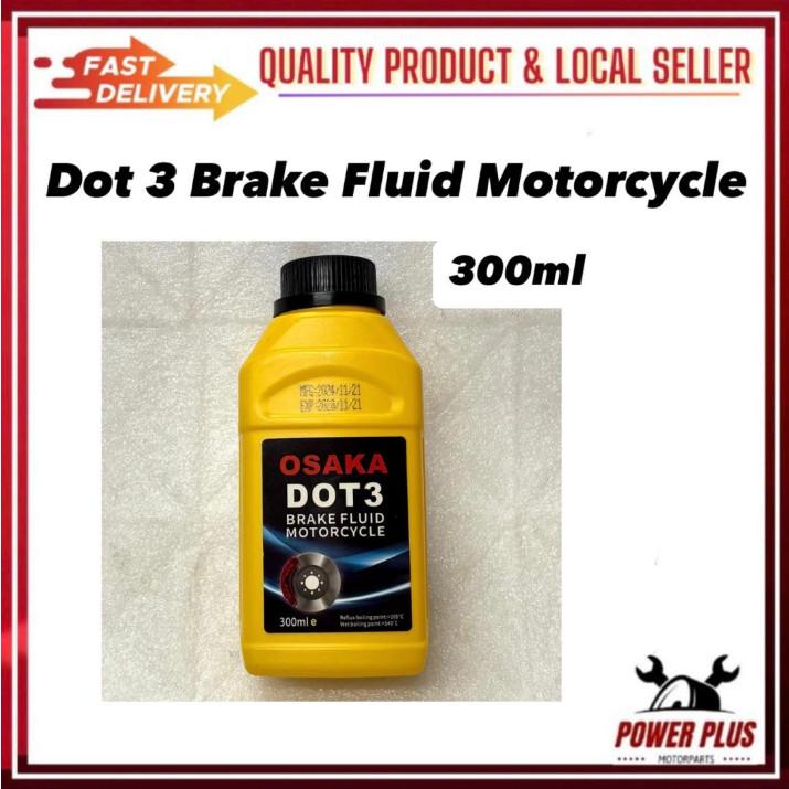 ( 300ML ) Brake Fluid Dot 3 Brake Oil 300 ML Minyak Brek Bra - TikTok ...
