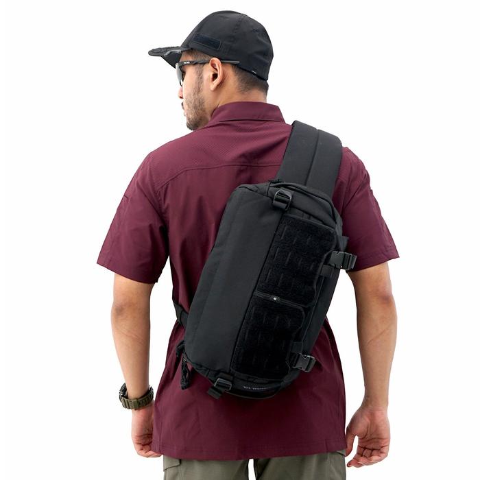 Promo Tas Selempang Cartenz Tactical Admiral 10L - HITAM Cicil 0% 3x ...