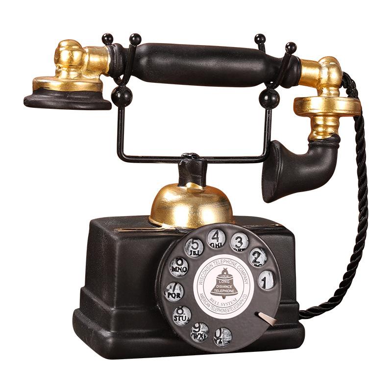 American Retro Telephone Decoration Home Living Room and Win - TikTok ...
