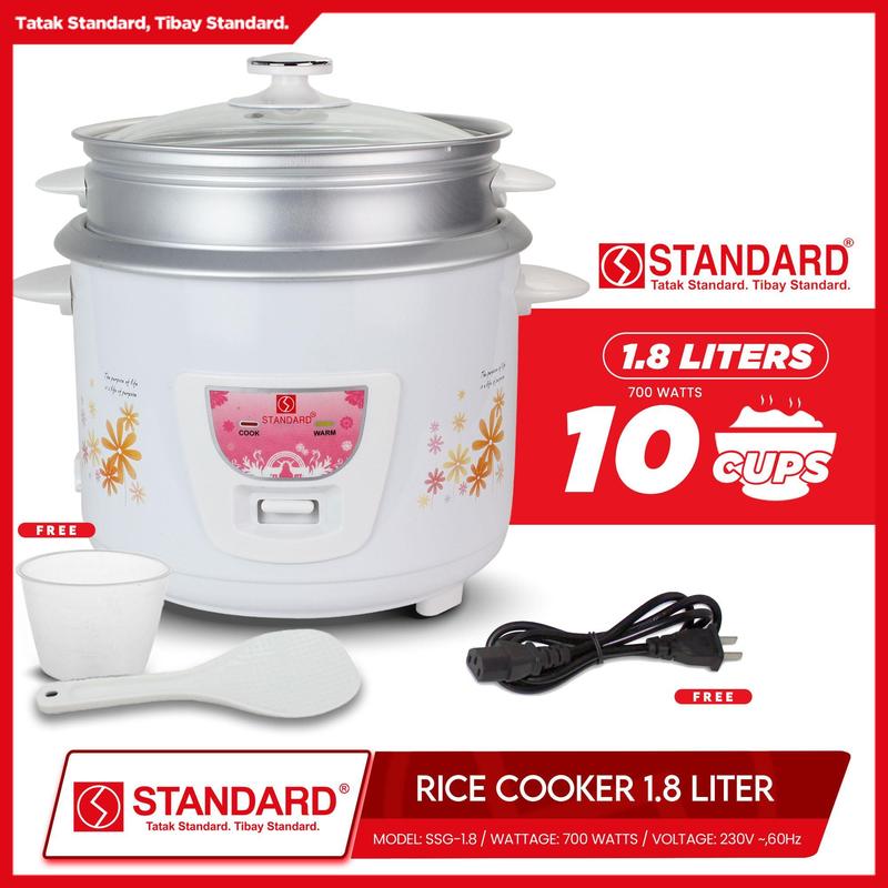 Standard Rice Cooker 1.8 Liters with Steamer 10 Cups Rice with - TikTok ...