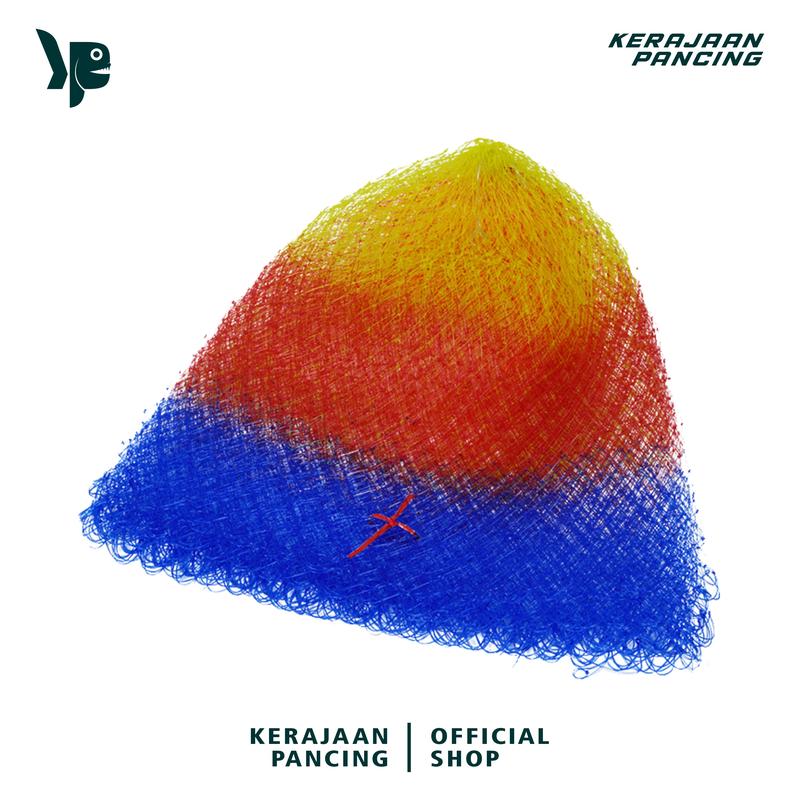 KP - Jaring Serokan Warna Warni Diameter 40cm Bahan Nilon Ikan Pancing ...