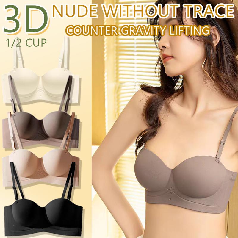 New Seamless Push Ups bra External Expansion Small Chests Show - TikTok ...