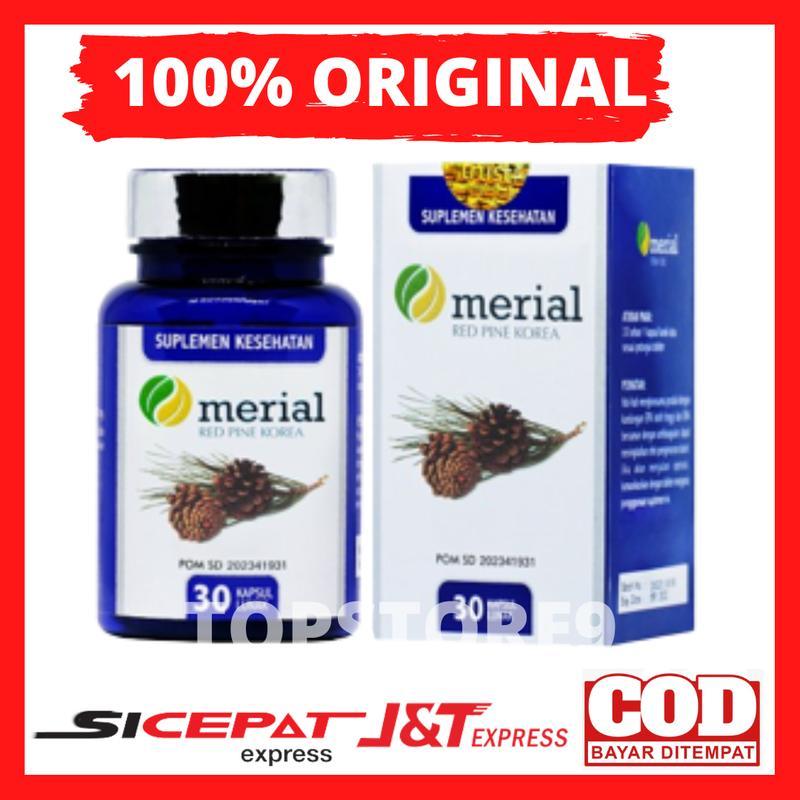 Merial Herbal Kolesterol Darah Tinggi Jantung Ekstrak Red Pine - Shop ...