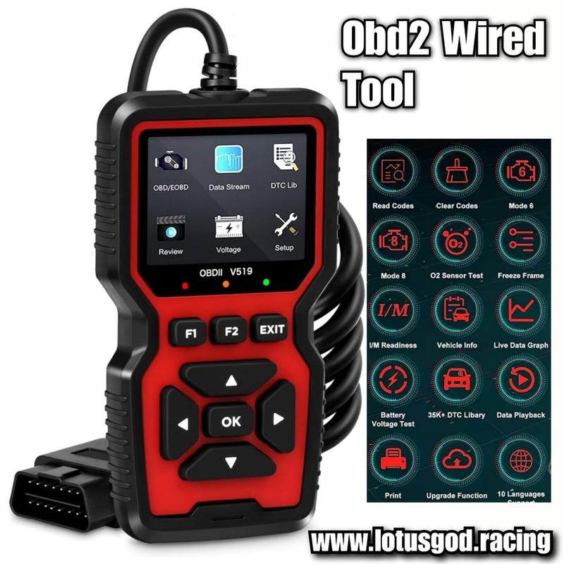 Universal Obd2 Read Check & Clear Fault Codes Diagnostic Engine ...