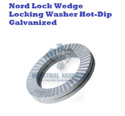 Nord Lock Wedge Locking Washer Hot-Dip Galvanized (Size NL6 - TikTok ...