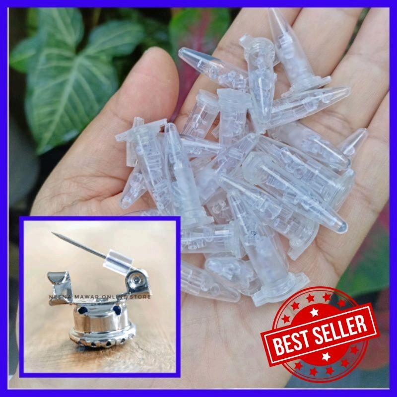 [10PCS] Brooch stopper rubber penutup pin brooch - TikTok Shop Malaysia