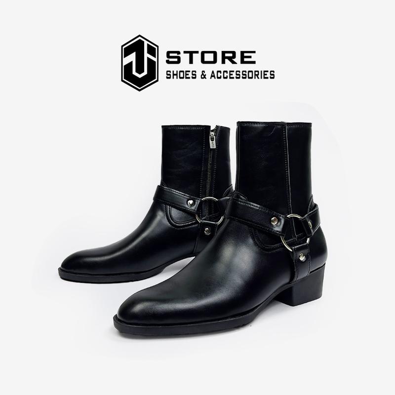 Giày Harness Boots Hessian Da Nguyên Tấm J1, Giày Boot Nam Cao - TikTok ...