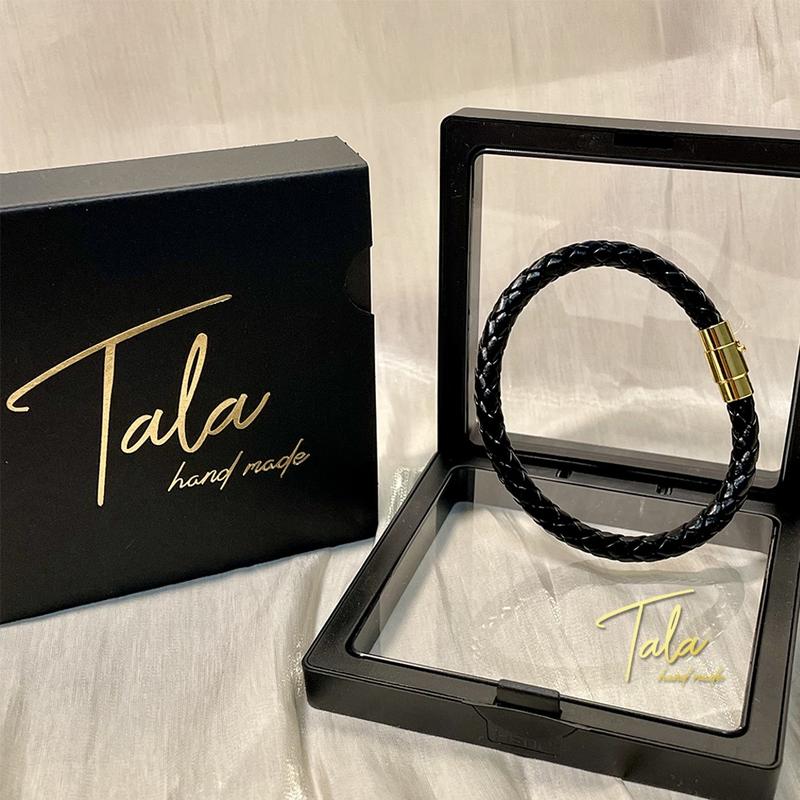 Tala hand made Men's Bracelet Black Original Magnetic Rope Fashion - TikTok Shop Philippines