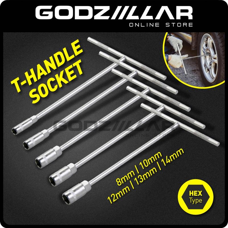 T-Wrench Handle Socket 8mm 10mm 12mm 13mm 14mm Car Repair Tool - TikTok ...