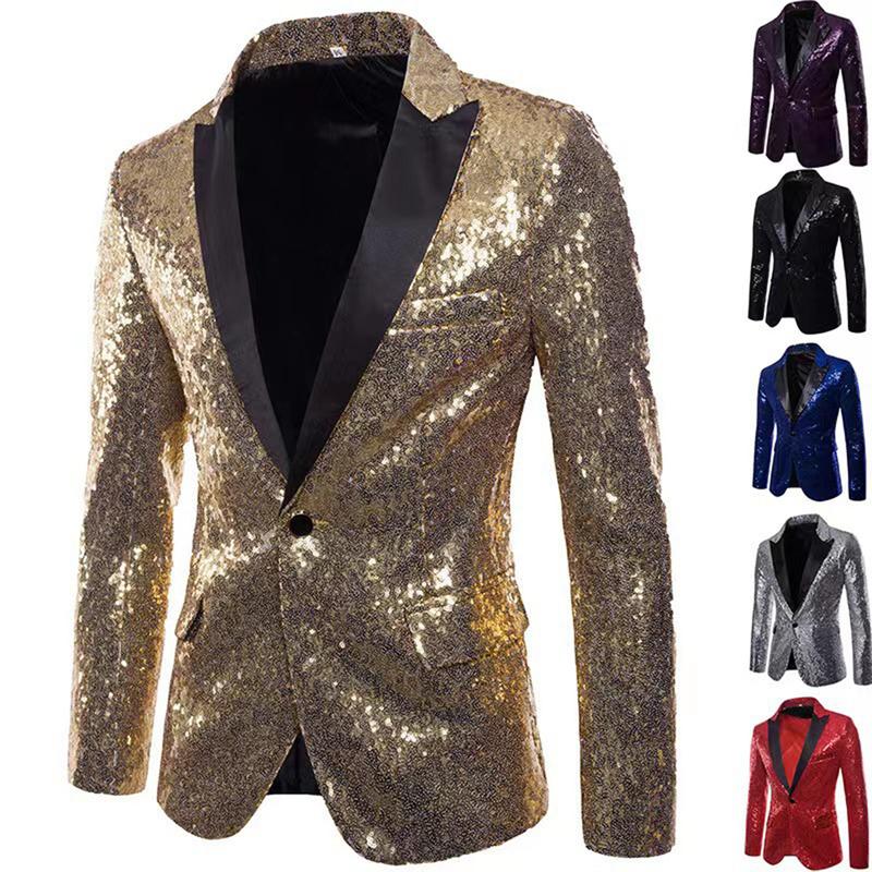 Blazer Lelaki, Gaya Lapel, Lengan Panjang, Poket Kepak, Butang - TikTok ...