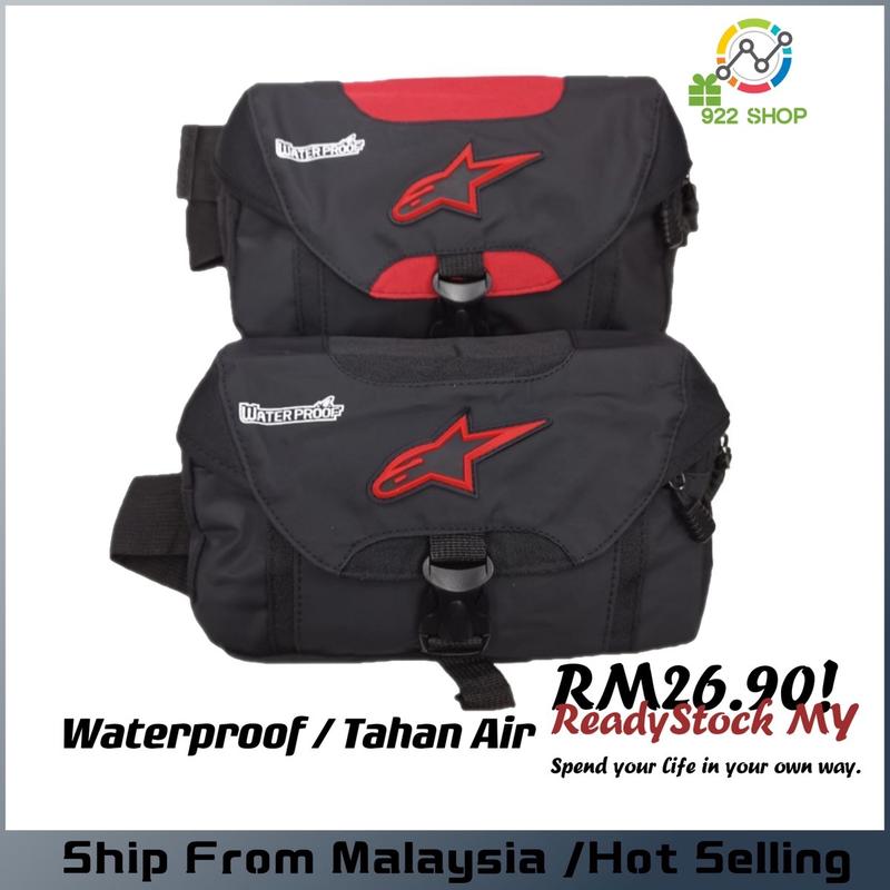 ReadyStock Waterproof Tahan Air Waist Bag Size L Beg Pinggan - TikTok ...