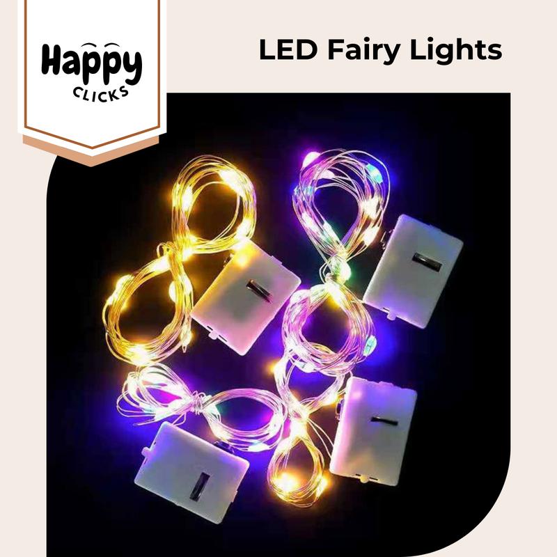 3Modes LED Light 1M/2M Wire String Fairy Lights Lampu Raya LED - TikTok Shop Malaysia