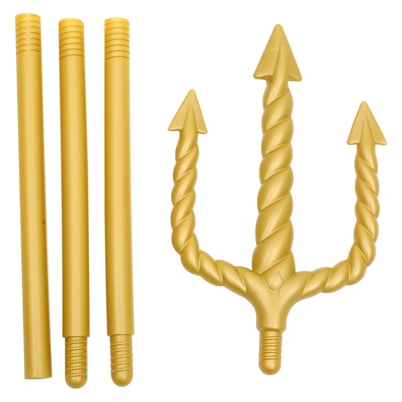 Trident Demon Prop Cosplay Fork Halloween Party Favor Devil Pitchfork ...