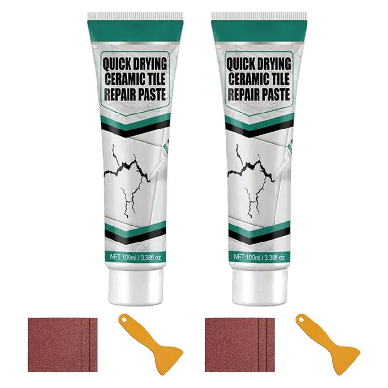 Tile & Marble Repair Paste Waterproof Bathroom Tub Floor Ceramic ...