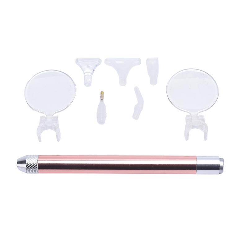 Diamond Painting Pen Lighting Point Drill Pen with Magnifyin - TikTok ...