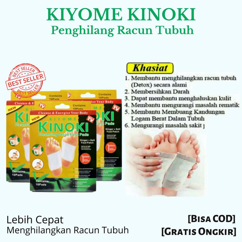PAKET 3BOX / 30 SACHET KINOKI KOYO UNTUK KAKI ORIGINAL KINOK - Shop ...
