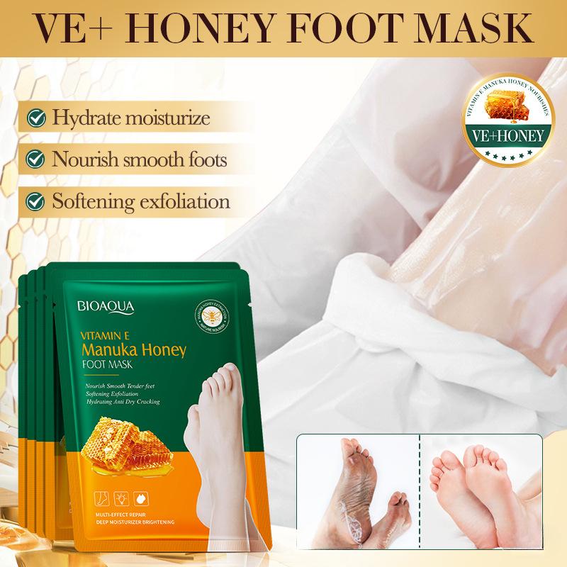 1 Sheets Vitamin E Manuka Honey Foot Mask Moisturize Nourishing ...