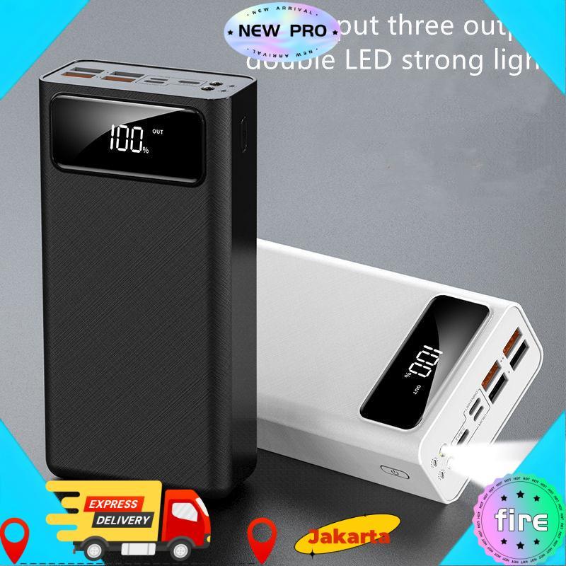 【COD,Kirim Sekarang】 60000mAh Powerbank Fast Charging Full Capacity ...
