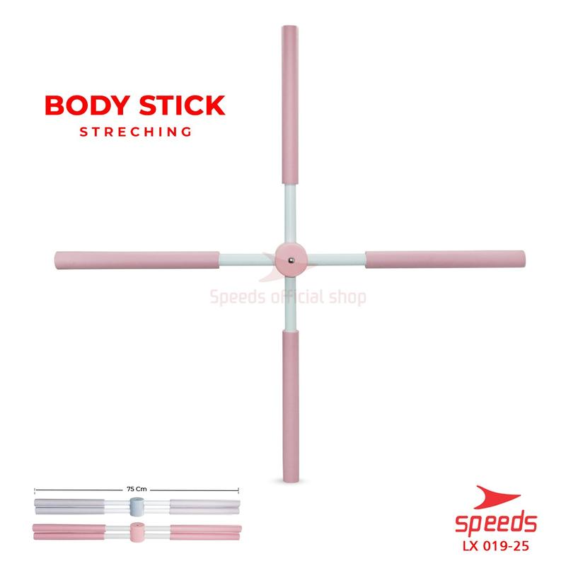 SPEEDS Yoga Stick Alat Olahraga Yoga Body Stick Pilates Tongkat Yoga ...