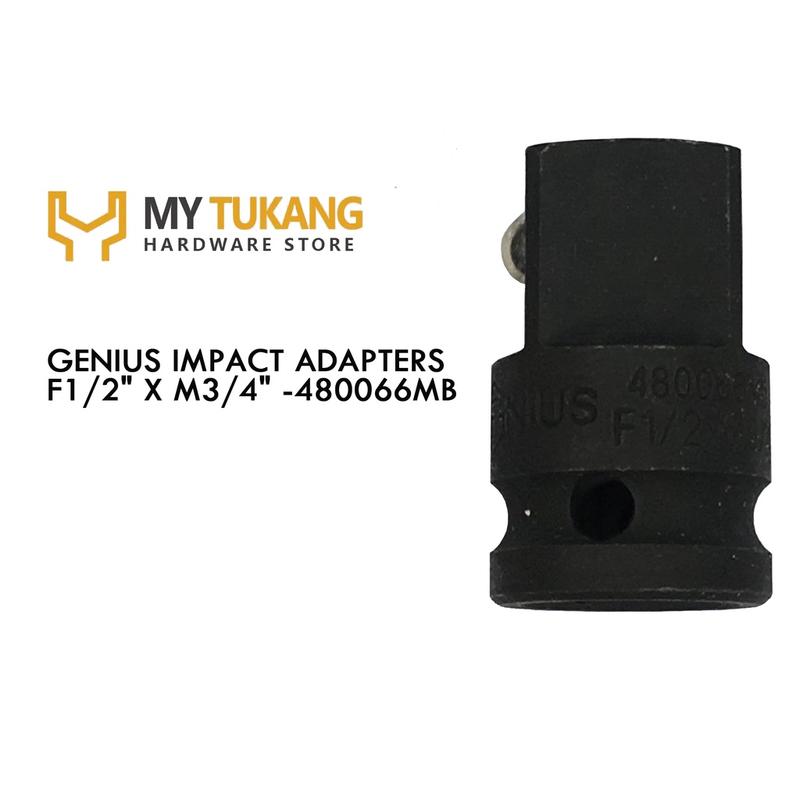 GENIUS IMPACT ADAPTERS F1/2" X M3/4" -480066MB - TikTok Shop Malaysia