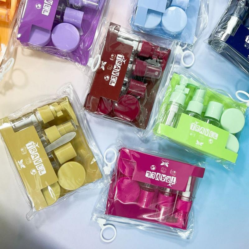 Trendcast 6-in-1 Mini Travel Bottle Set with Pouch–Convenien - TikTok ...