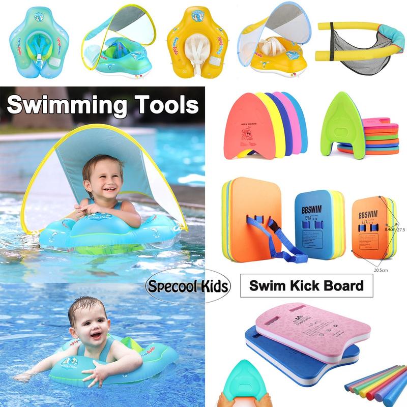 Specool® Baby Kids Swimming Ring Swim Board Floating Plate Child ...