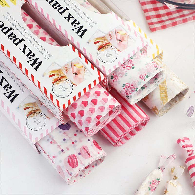 Wax Paper Snack Pad Paper Printing Food Wrapping Paper Oil-proof ...