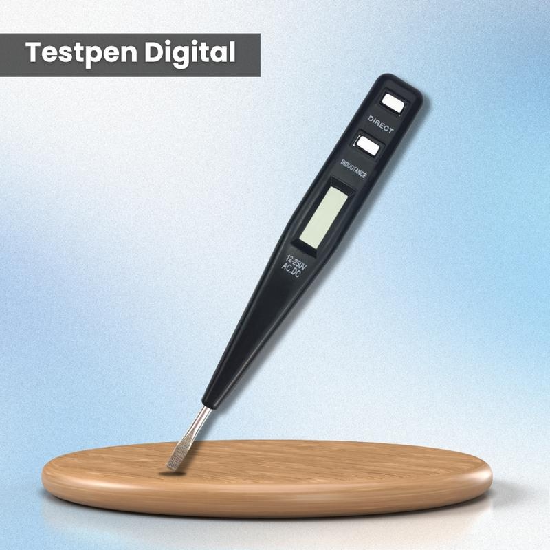 Alat Tester Arus AC DC Test Pen Digital Listrik Voltage Sheffield ...