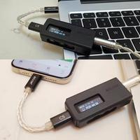 Promo Akliam PD6 ES9039Q2M DAC Chip USB Type C to 3.5mm / 4.4mm Adapter ...