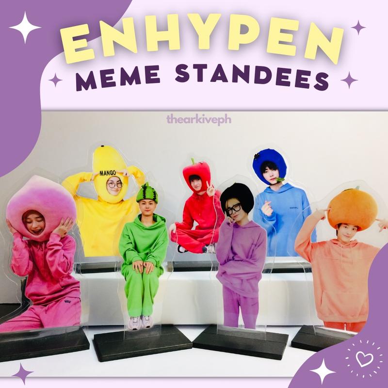 ENHYPEN Laminated Standee Meme Table Decor - TikTok Shop Philippines