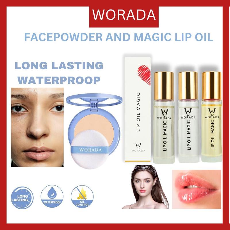 WORADA 2IN1 Makeup Set Waterproof Long Lasting Oil Control Matte ...
