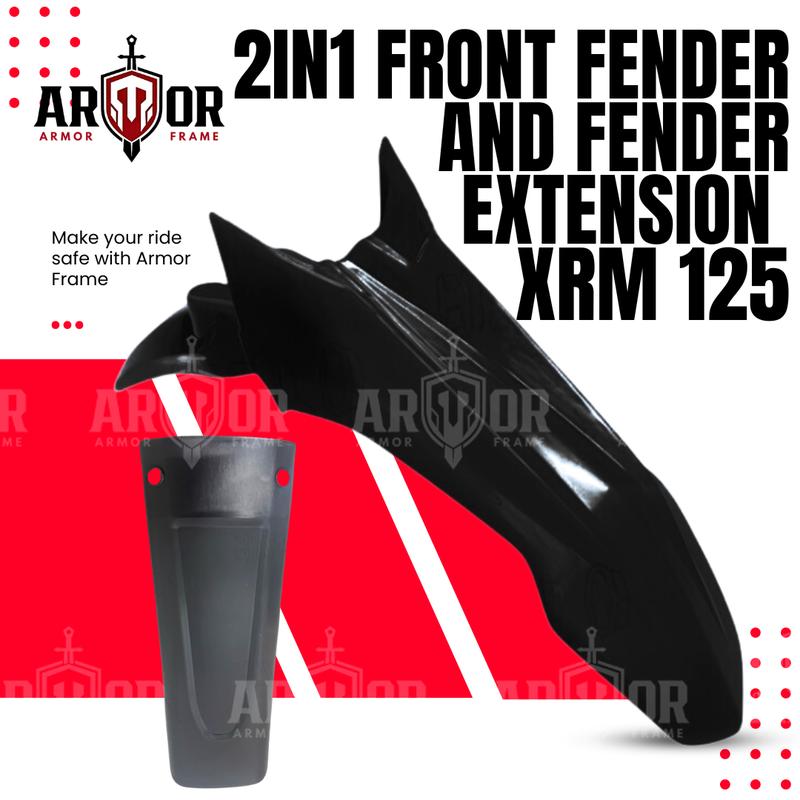 ARMOR FRAME 2N1 FRONT FENDER AND FENDER EXTENSION FOR XRM 125 - TikTok ...