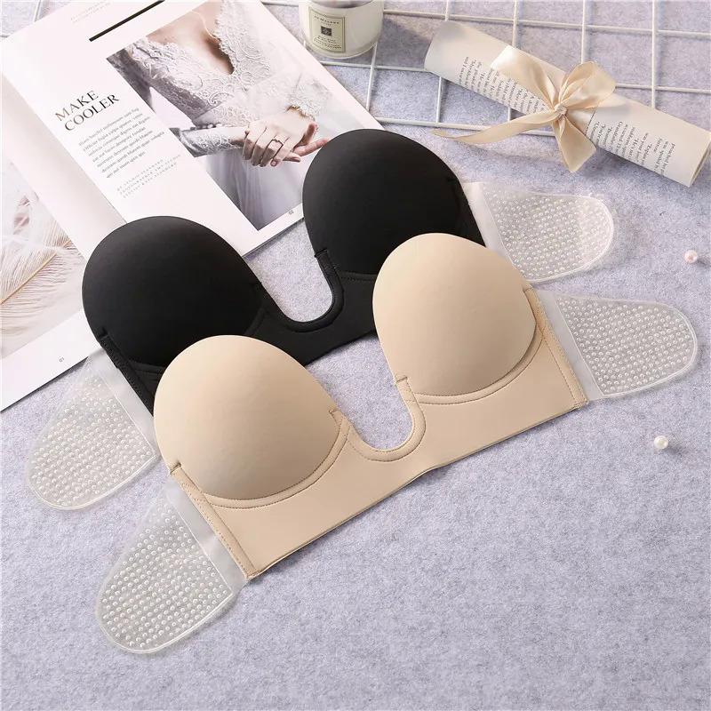 U invisible bra fitting bra push up breast removable bra accessories ...