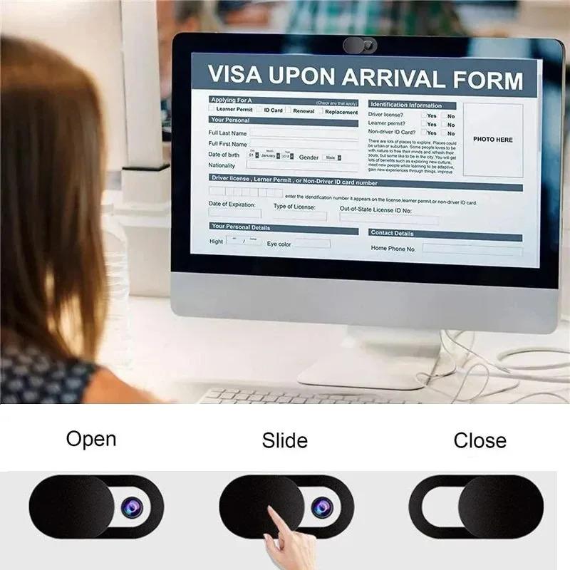 Webcam Cover Shutter Slider ABS Camera Cover for iPad Tablet - TikTok ...