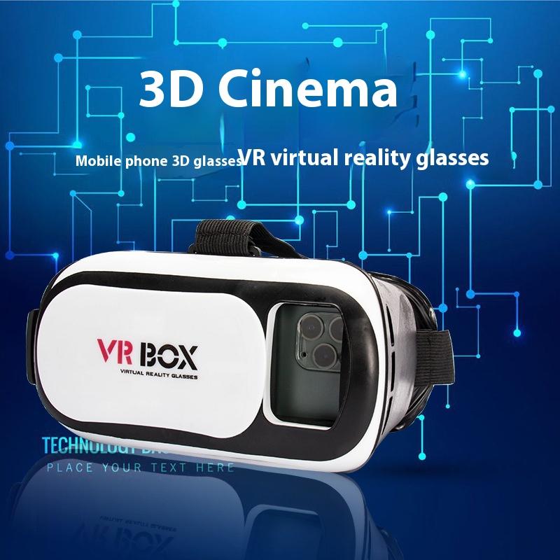 Cross-border new VR BOX second generation, head-mounted VR glasses ...