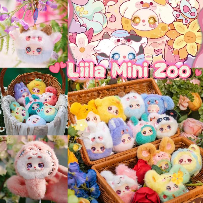 Liila Mini Animal Plush Doll Blind Box | Lila Mini Zoo Original ...