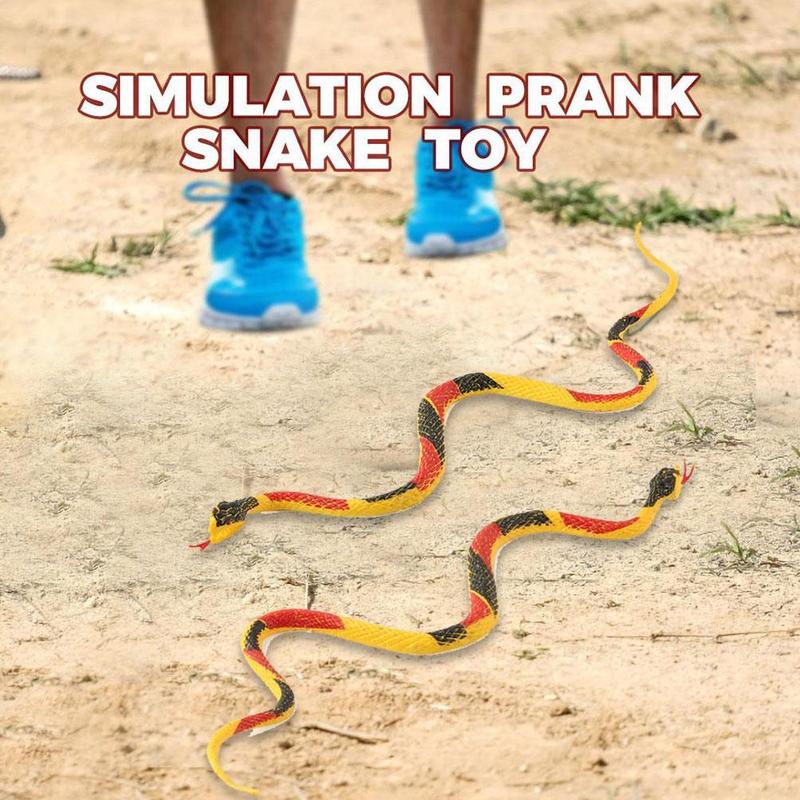 Lifelike Snake Shaped Toy Realistic Tricky Toy Fake Snakes Snake ...