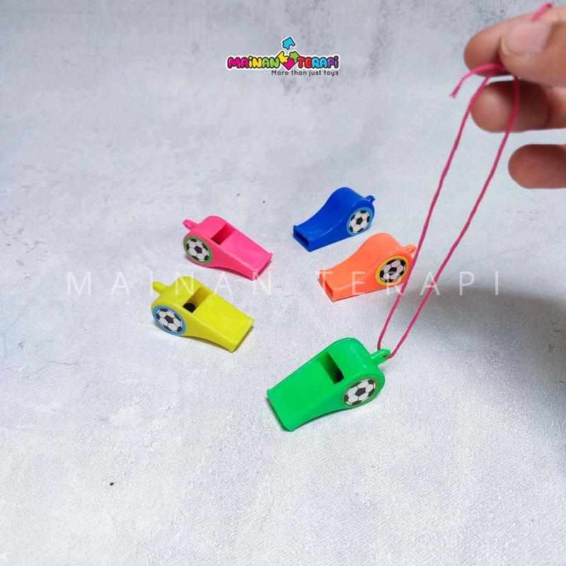 Peluit Pramuka Alat Tiup Oromotor Terapi Wicara Oral Motor - Shop ...