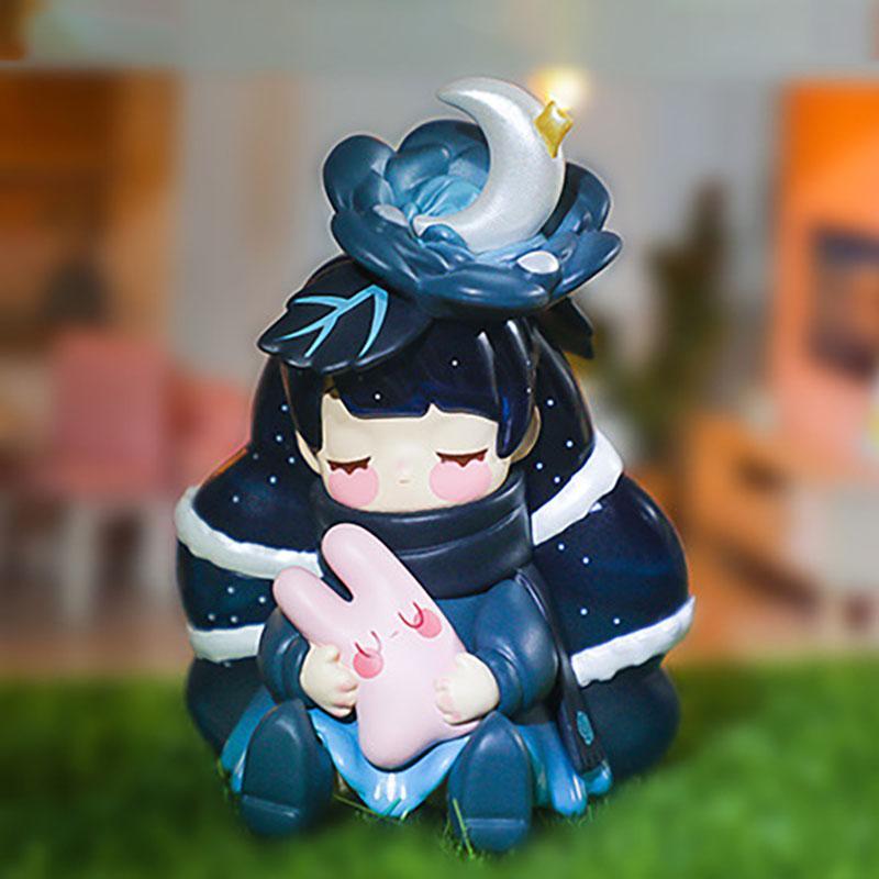 Random Cartoon Girl & Rabbit Design Blind Box Toy, 1 Box Cute ...