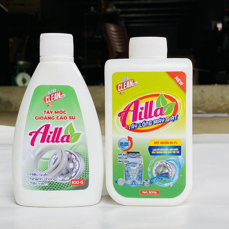 Tẩy lồng máy giặt, vệ sinh máy giặt cao cấp Ailla, tẩy đồ ca - TikTok ...