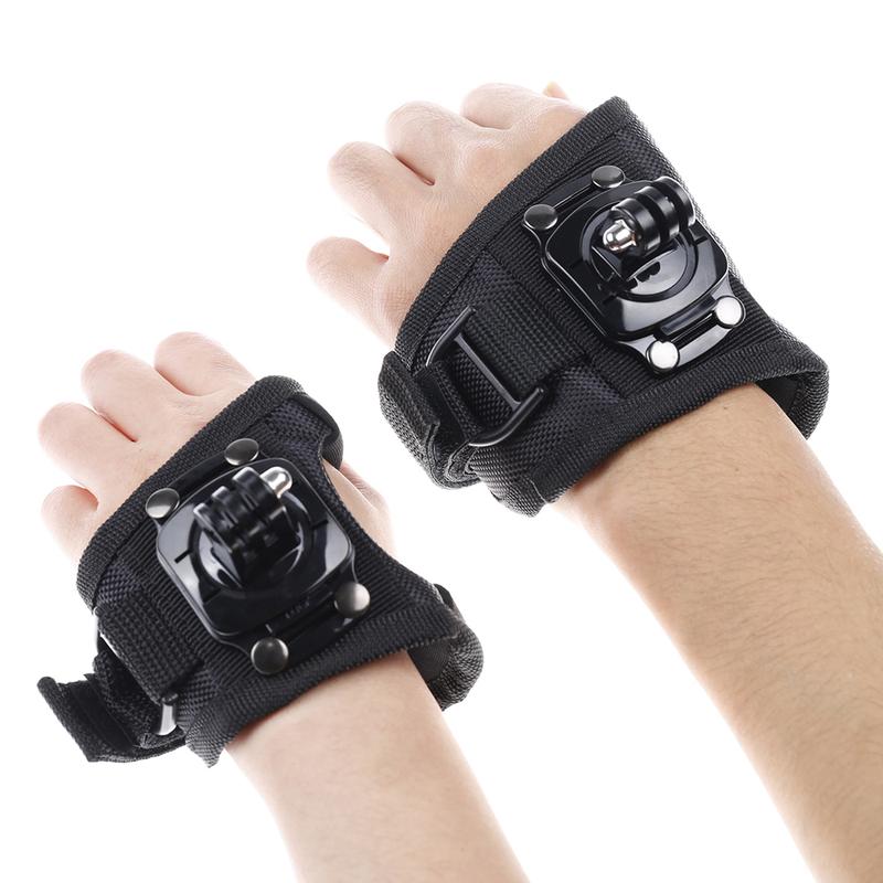 Black Glove Wrist Band 360 Degree Swivel Rotation Hand Strap - TikTok ...