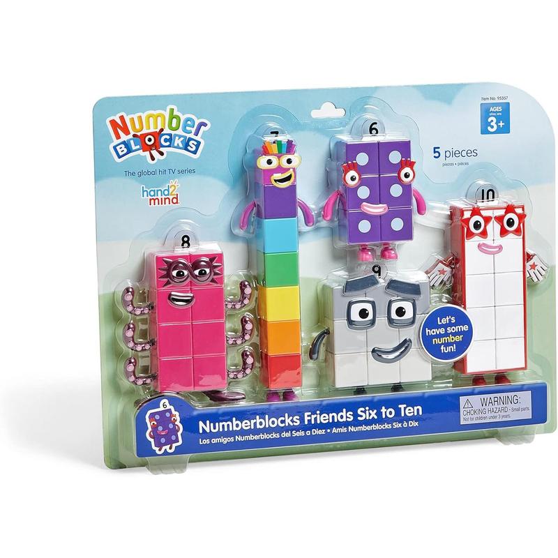 hand2mind Numberblocks Friends Six to Ten, Action Figure Set - TikTok Shop