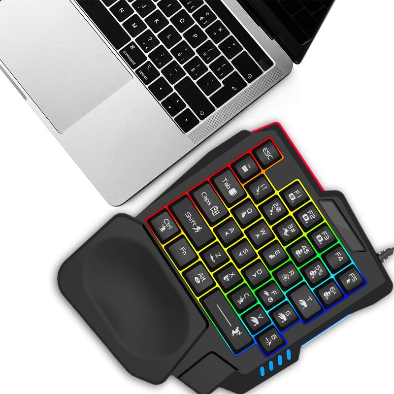 Mechanical Gaming Keyboard with Aluminum Panel | Portable ...