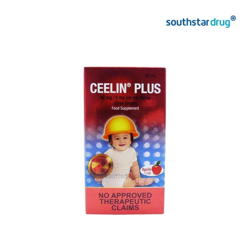 Ceelin Plus Apple Flavor 40mg / 5mg /ml 30ml Oral Drops - TikTok Shop ...