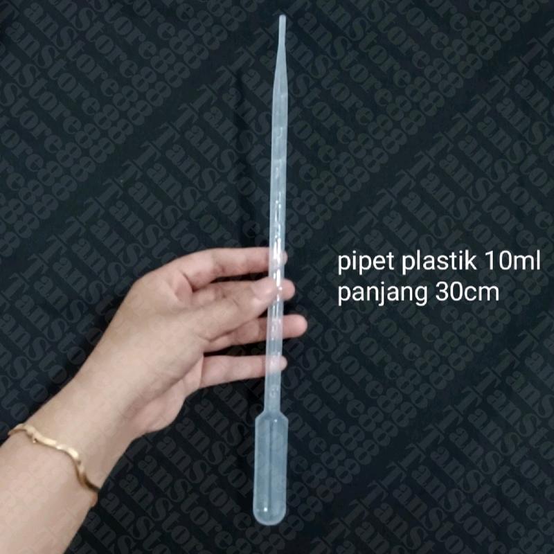 Pipet Plastik 10ml Panjang 30cm Serbaguna / Pipet Cupang / Pipet - Shop ...