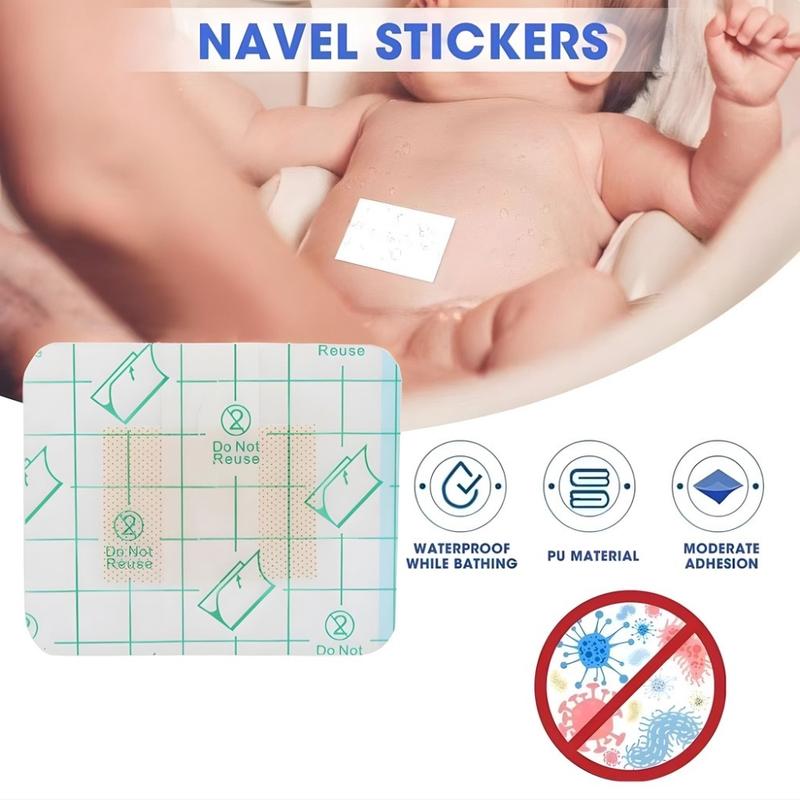 5/10pcs Baby Navel Sticker Waterproof Newborns Umbilical Cor - TikTok ...